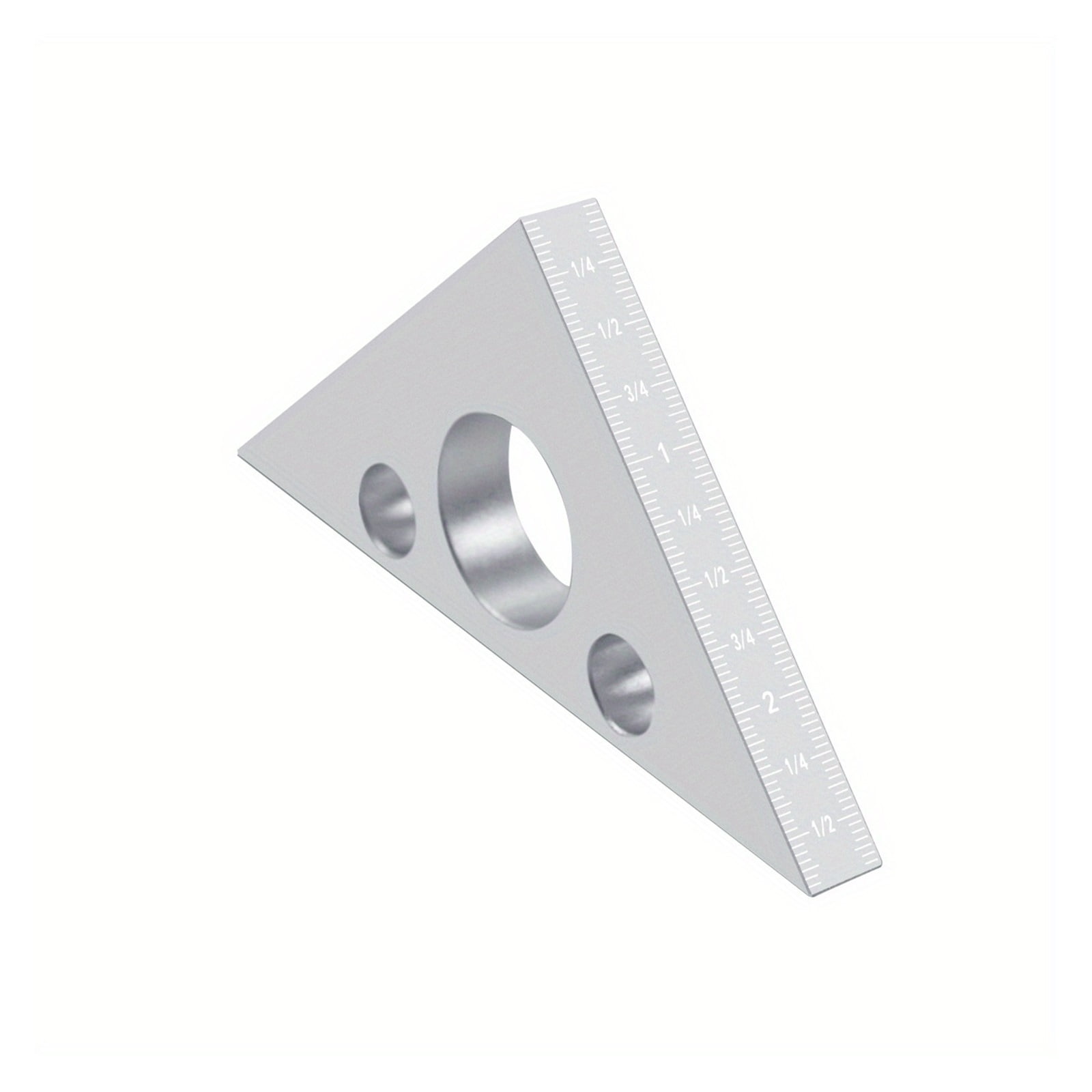 Right Angle Ruler,Aluminum Triangle Ruler Imperial and Metric Scales ...