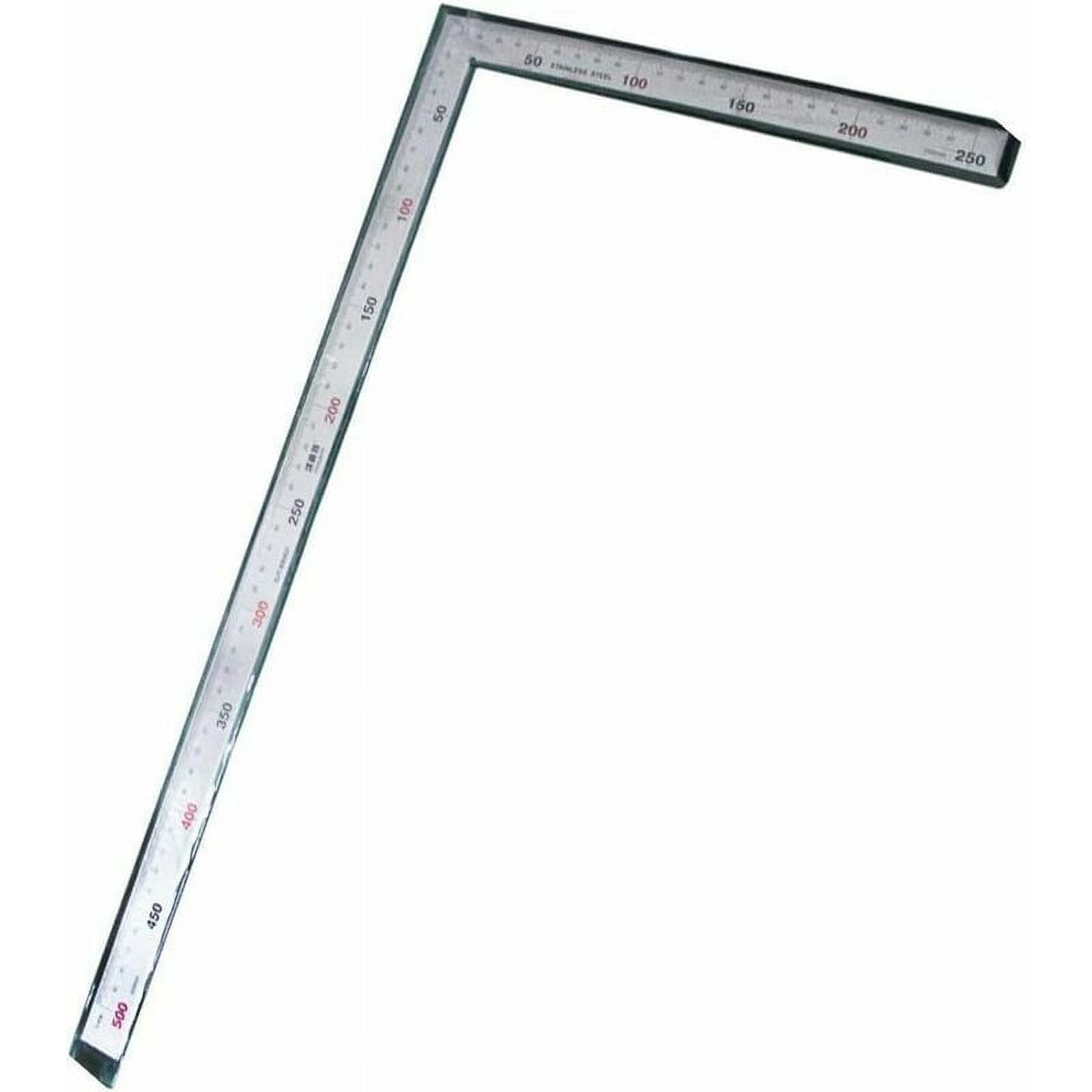 Right Angle Ruler, Framing Square Ruler, 250 X 500Mm Stainless Steel, L ...
