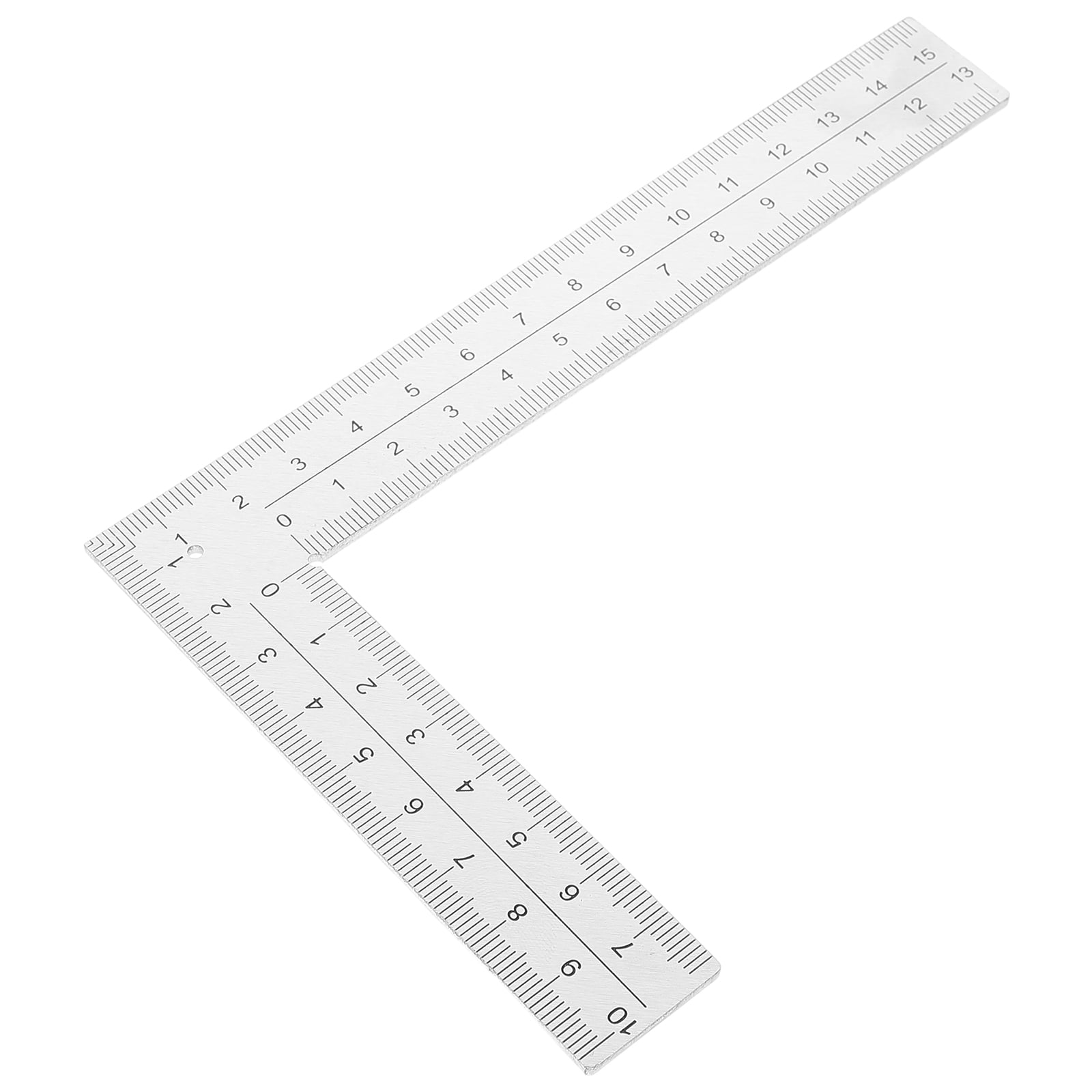 Right Angle Ruler Stainless Steel L Shape Ruler 90 Degree Square Tool ...