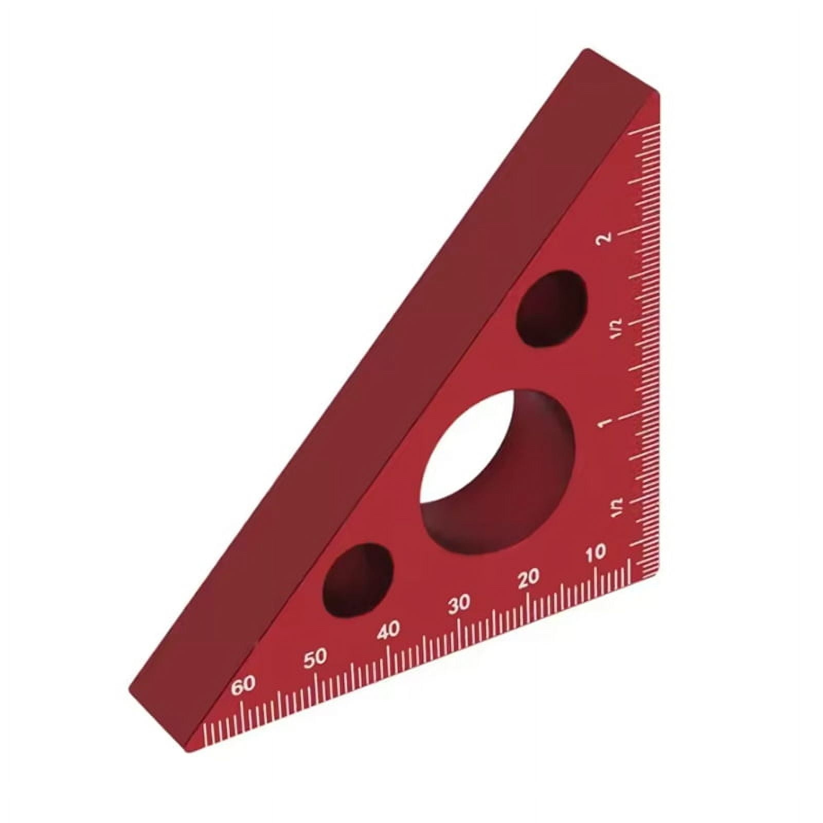 Right Angle Ruler Woodworking Ruler Triangle Ruler Scales Machinist ...