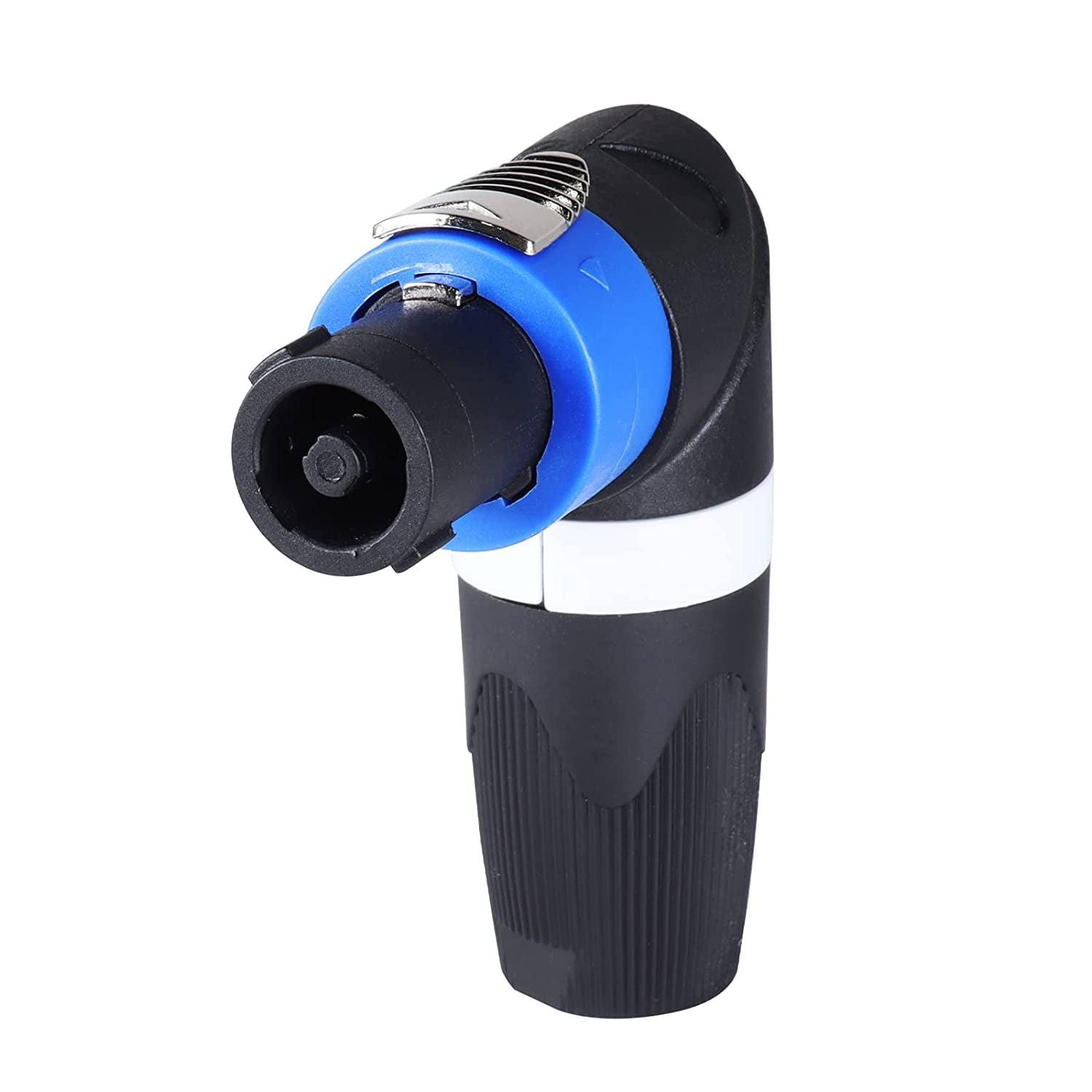 Right Angle Speakon Connector - 4 Pole L Shape Speak-On Male Plug ...