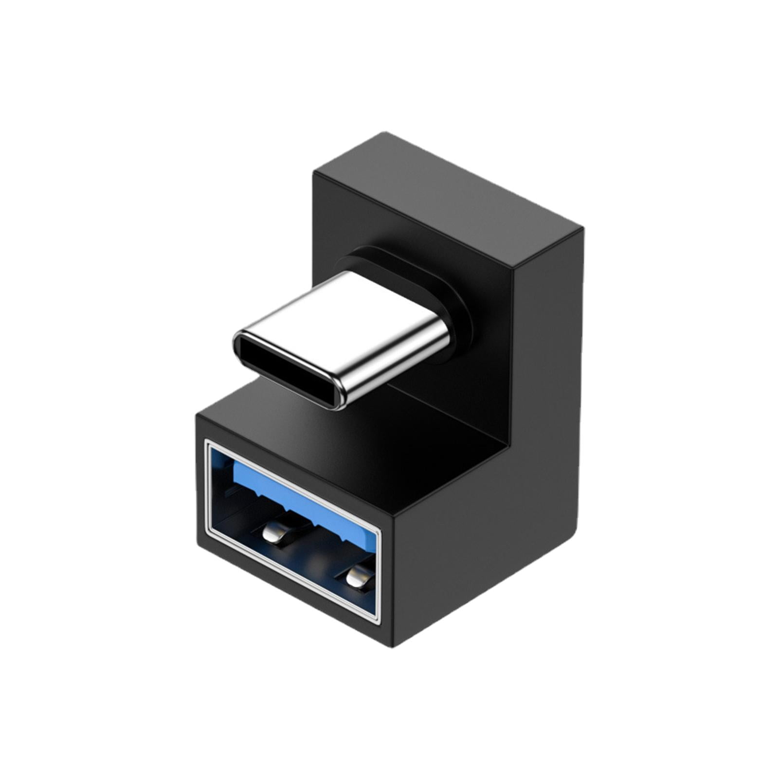 Right Angle USB C to USB C, Up, Down 90 Degree Right Angle USB C Male ...