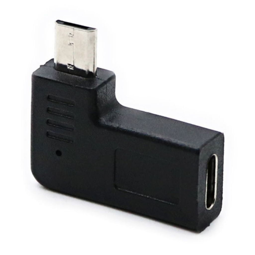 Right Angle USB C To Micros USB Adapter Type C Male to Micros 5pin USB ...