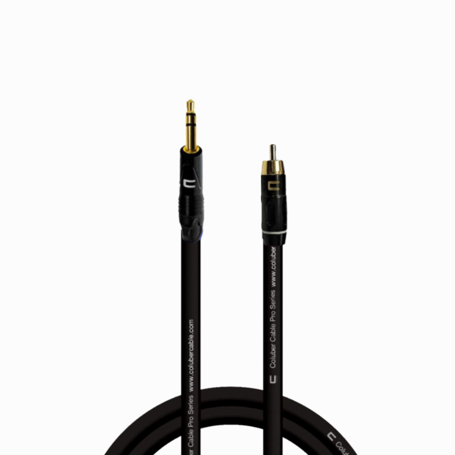 Right Angle XLR Female to Right Angle 1/4" TRS - 0.5 Feet - Black - Pro ...