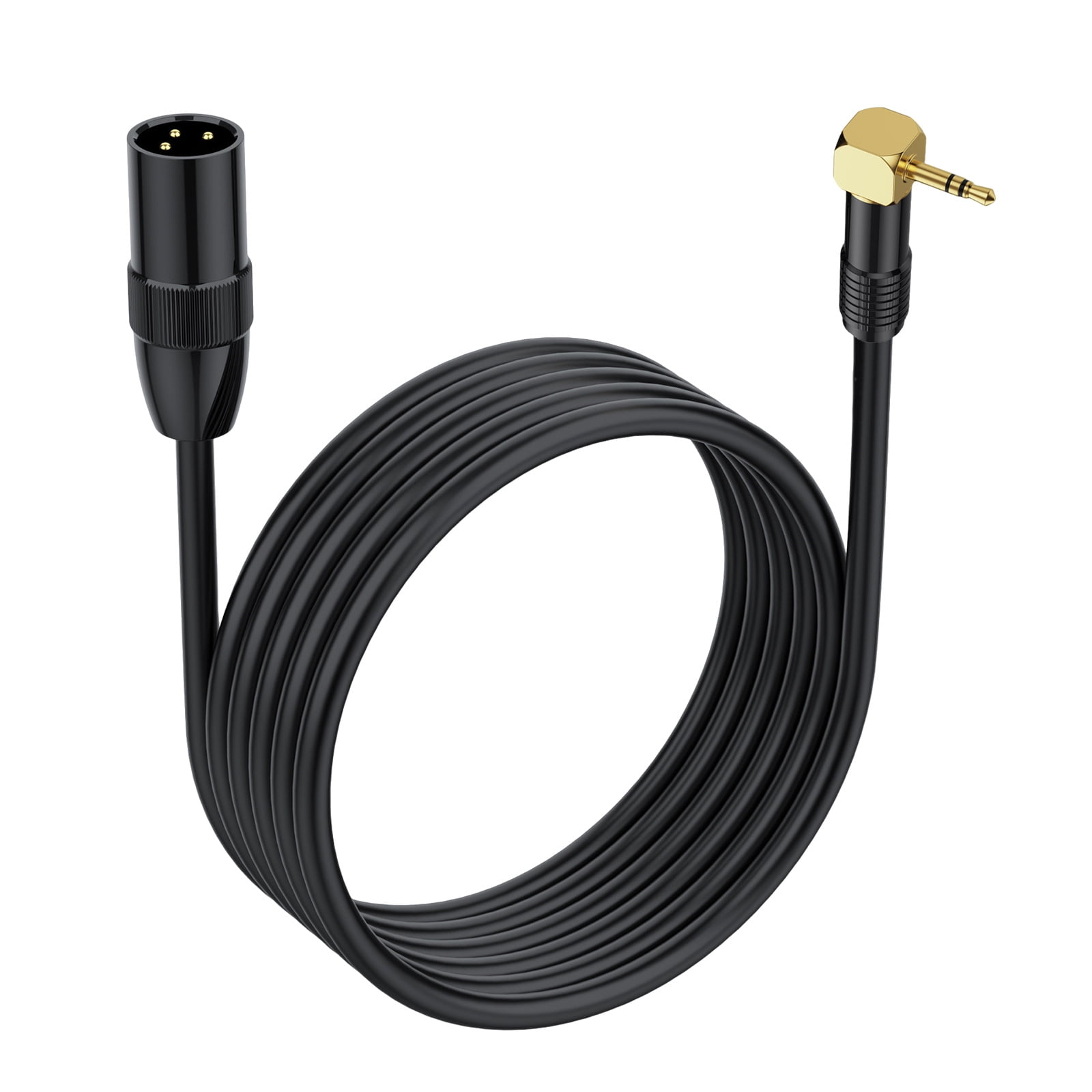 Right Angled 3.5mm Cable Male to Male Connector Wire Adapter Line for ...