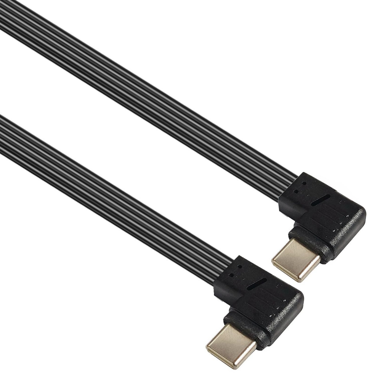 Right Angled 90 Degree Extension Cable USB C Male to Type C Data ...