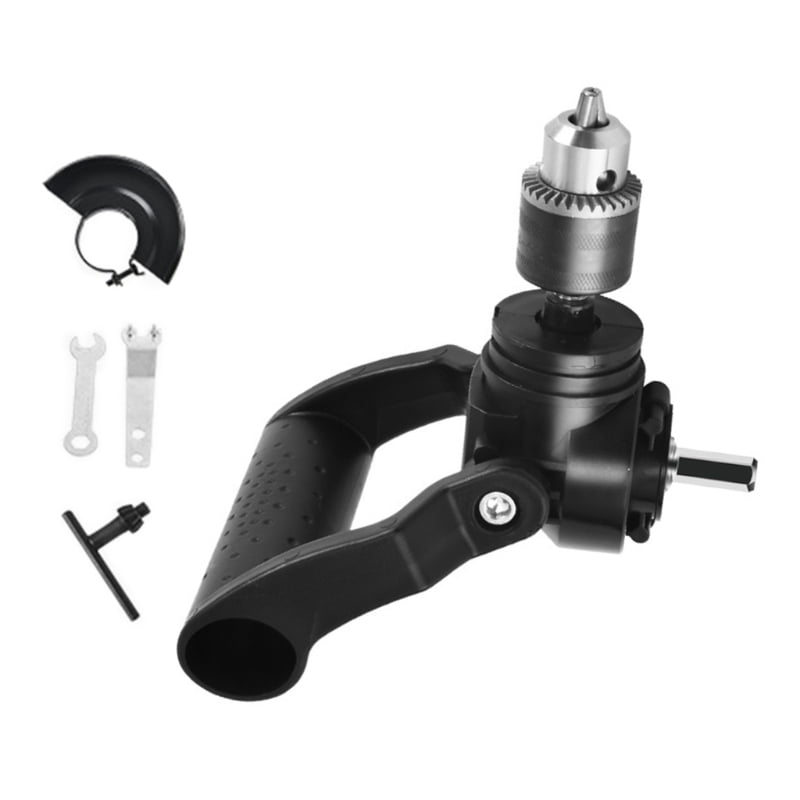 Right Angled Chuck for Drill 90 Degree Chuck Drill Adapter Attachment ...