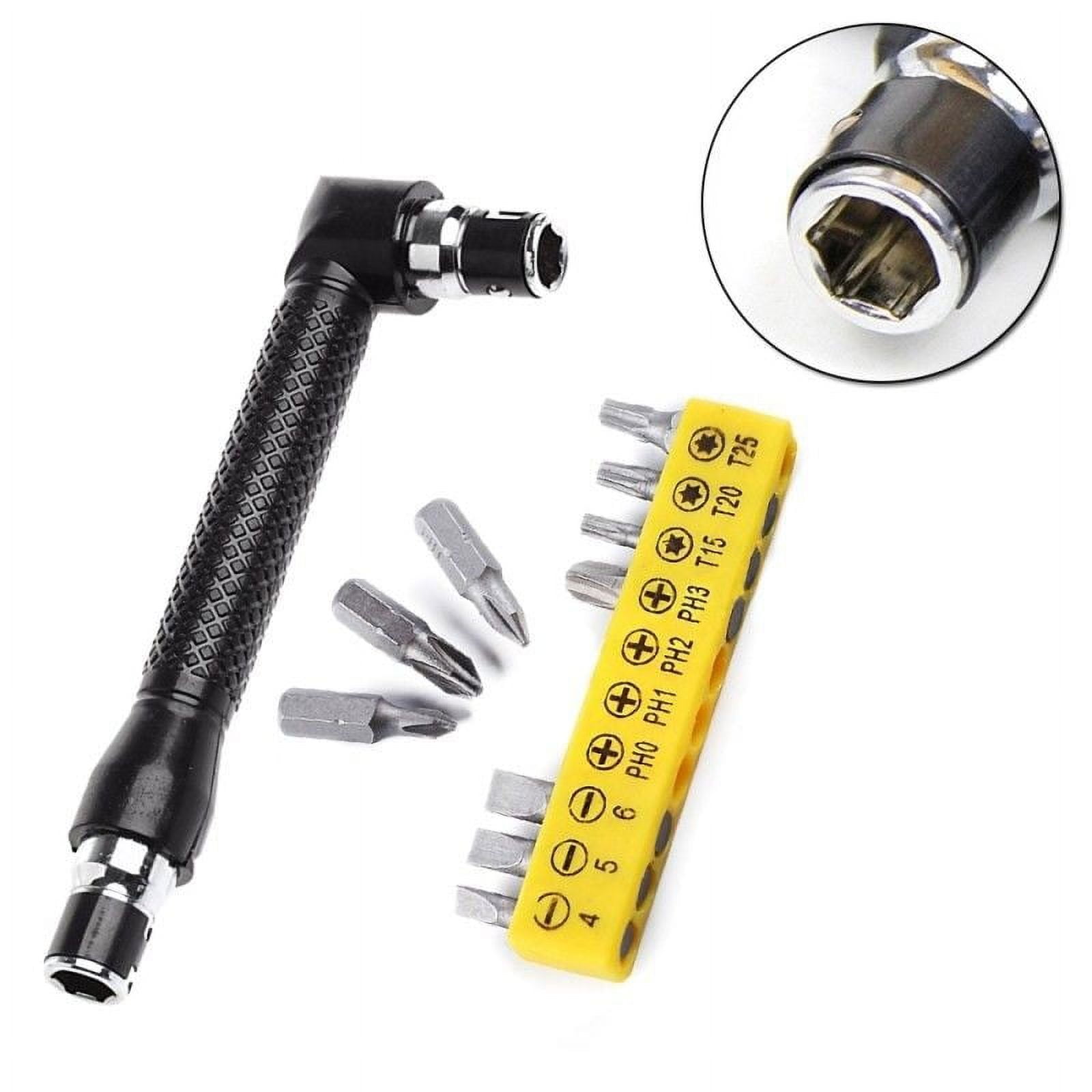 Right Angled Offset Spanner Wrench Set Hex Screwdriver Bit Mechanic ...