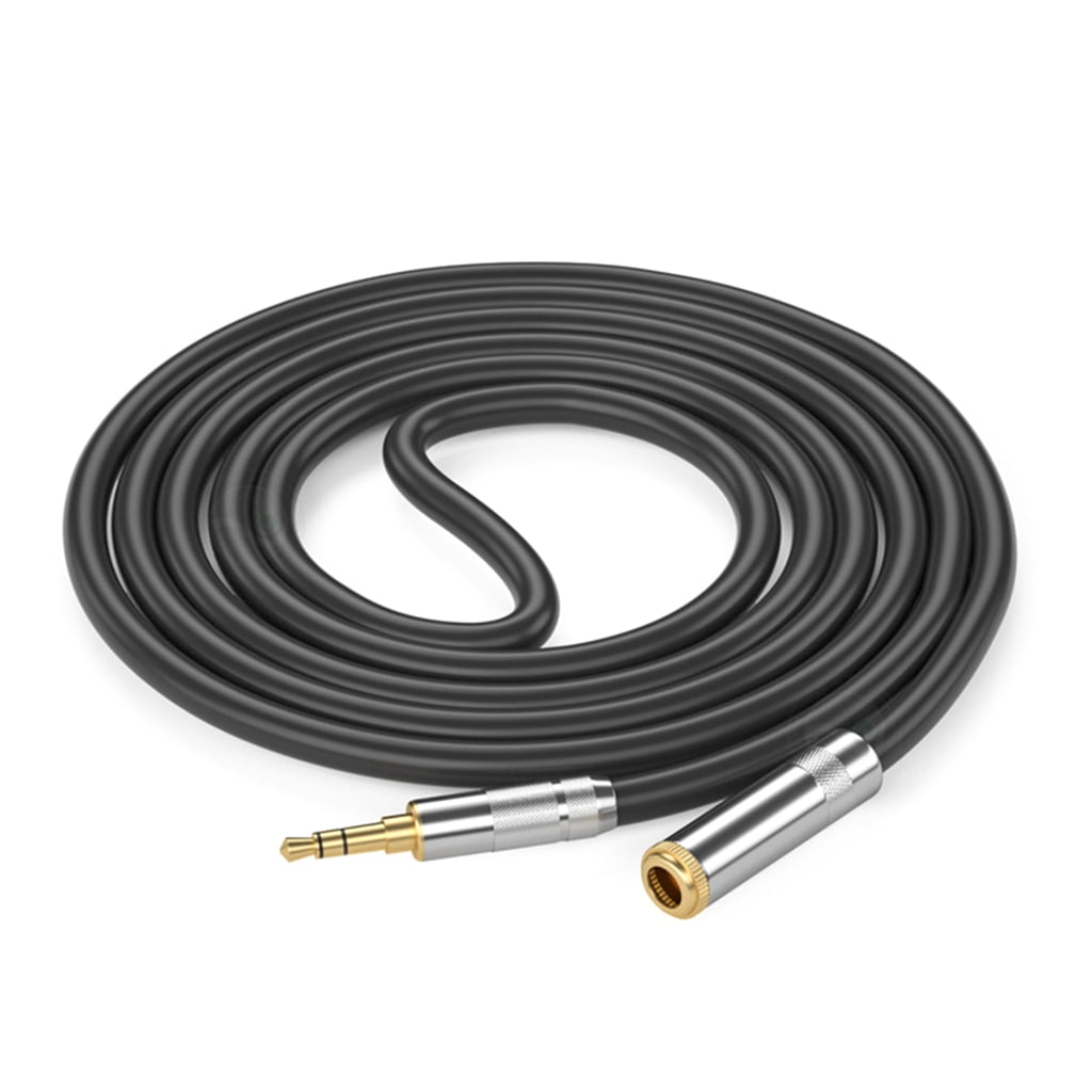 Right Angled/Straight Head 3.5mm Cable Male to Female Connectors Wire ...