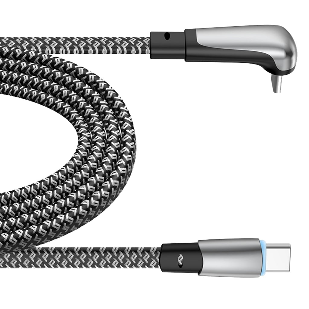 Right Angled USB C Cable Data Transfer Type C Extension Cord 50-200CM ...