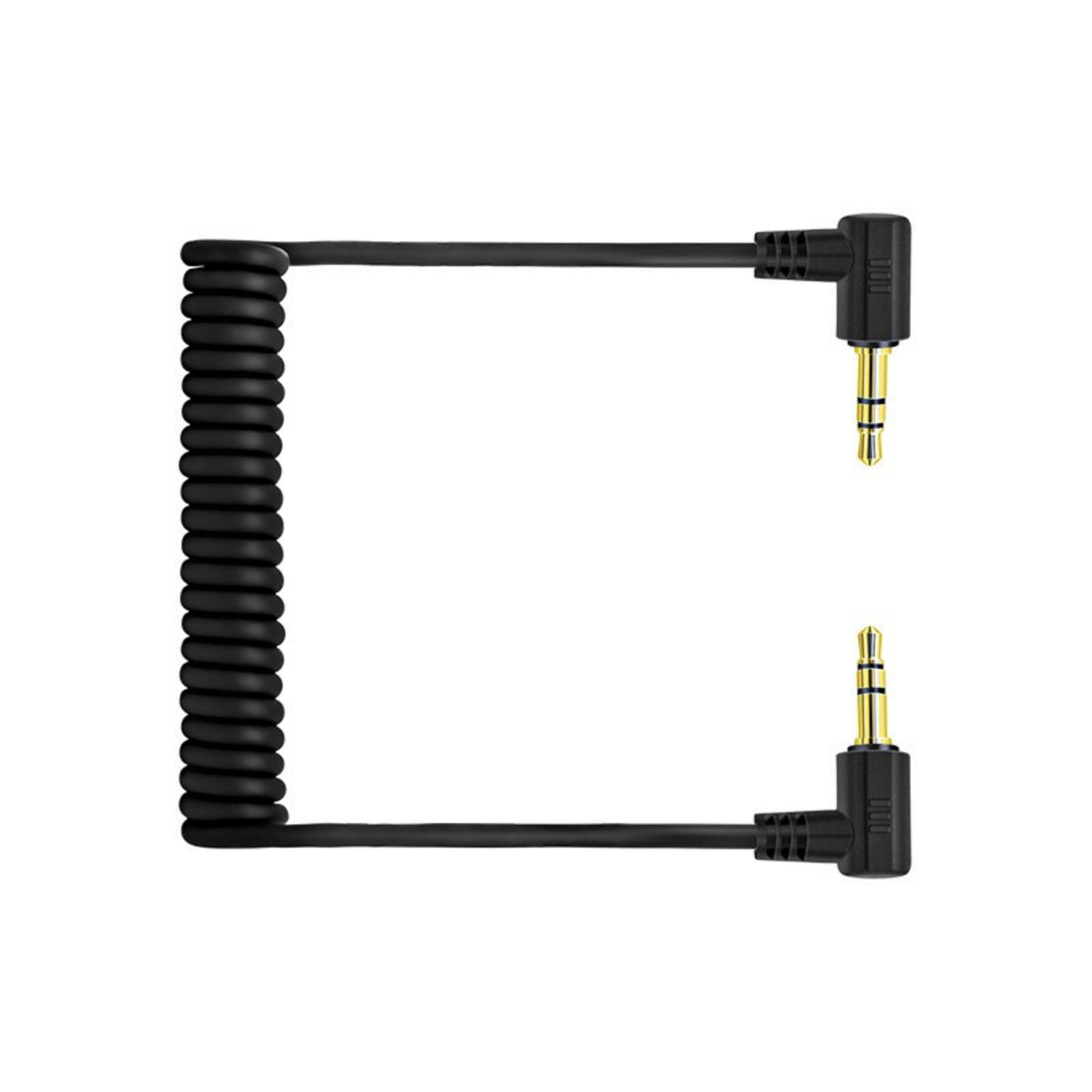 Right Angles 3.5mm Male to Male Auxiliary Cable Stereo Headphone Cable ...