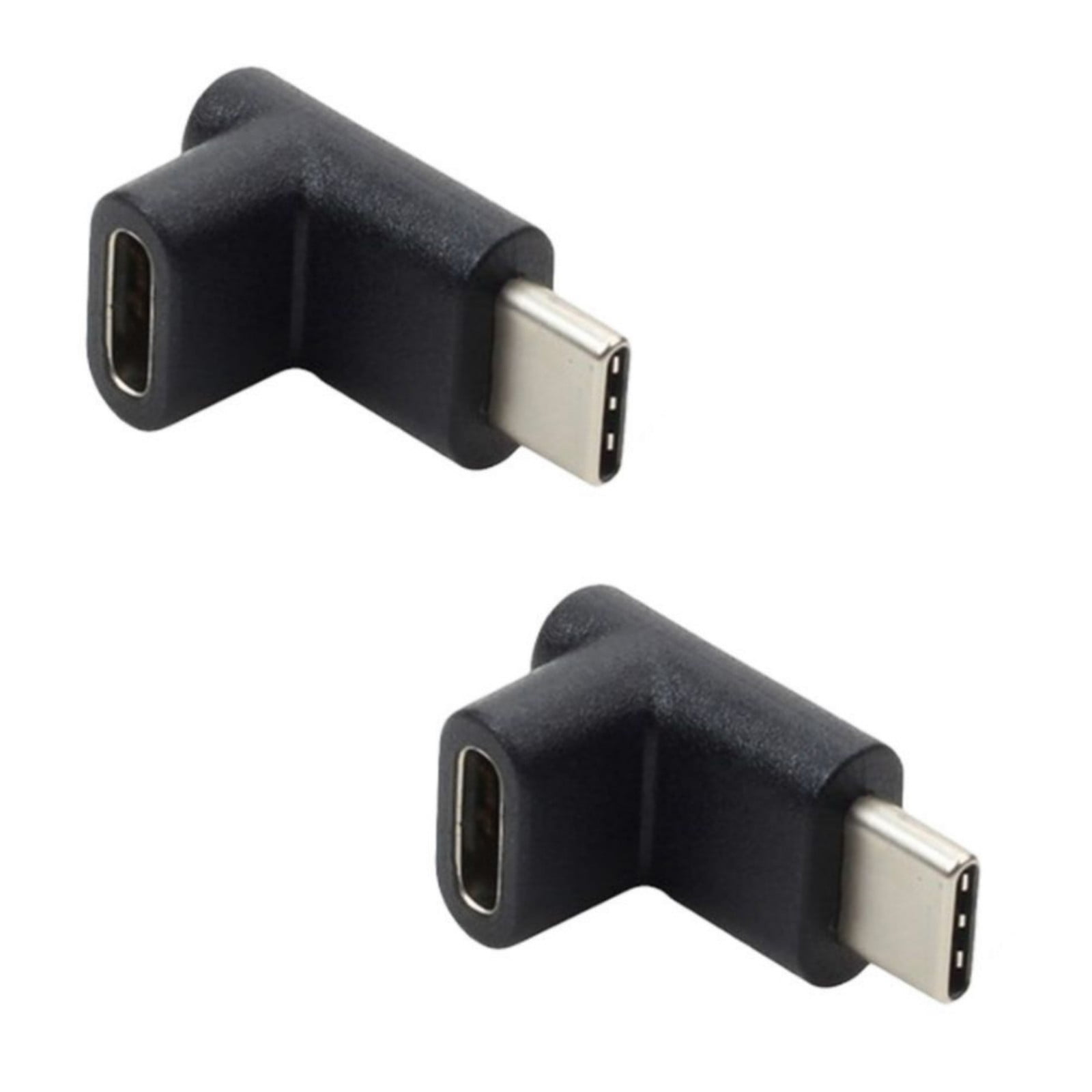 Right Angles USB C 3.1 Male to Female Connectors USB C Adapter Supporting 10Gbps Highly Speed ...