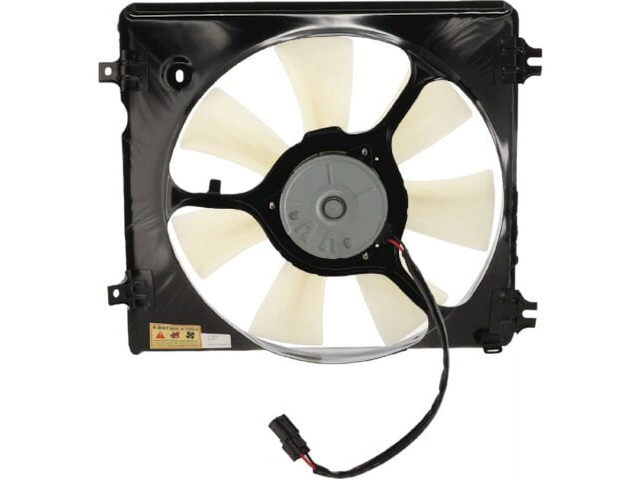 Right Auxiliary Engine Cooling Fan Assembly - Compatible with 2008 ...