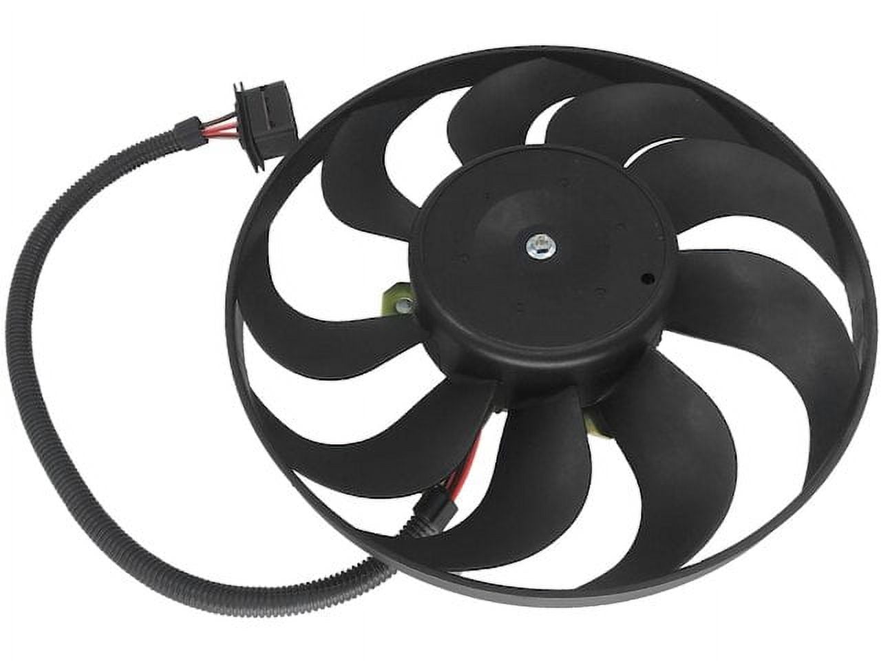 Right Auxiliary Fan Assembly - Compatible with 2000 - 2006 Audi TT ...