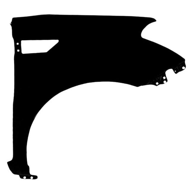 Right C Hand Front Fender Assembly with Moldage Holes for 2010-2012 Kia ...