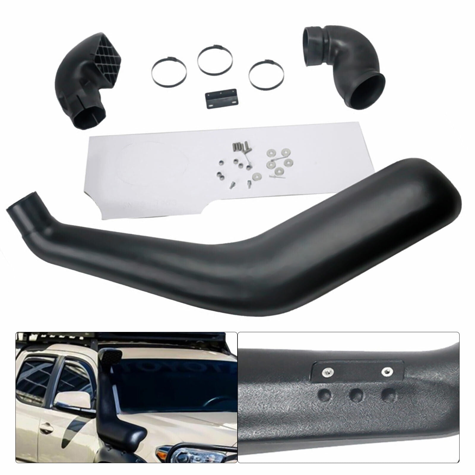 Right Cold Air Intake Snorkel Kit Fits 2016-2021 Toyota Tacoma 3.5L V6 ...