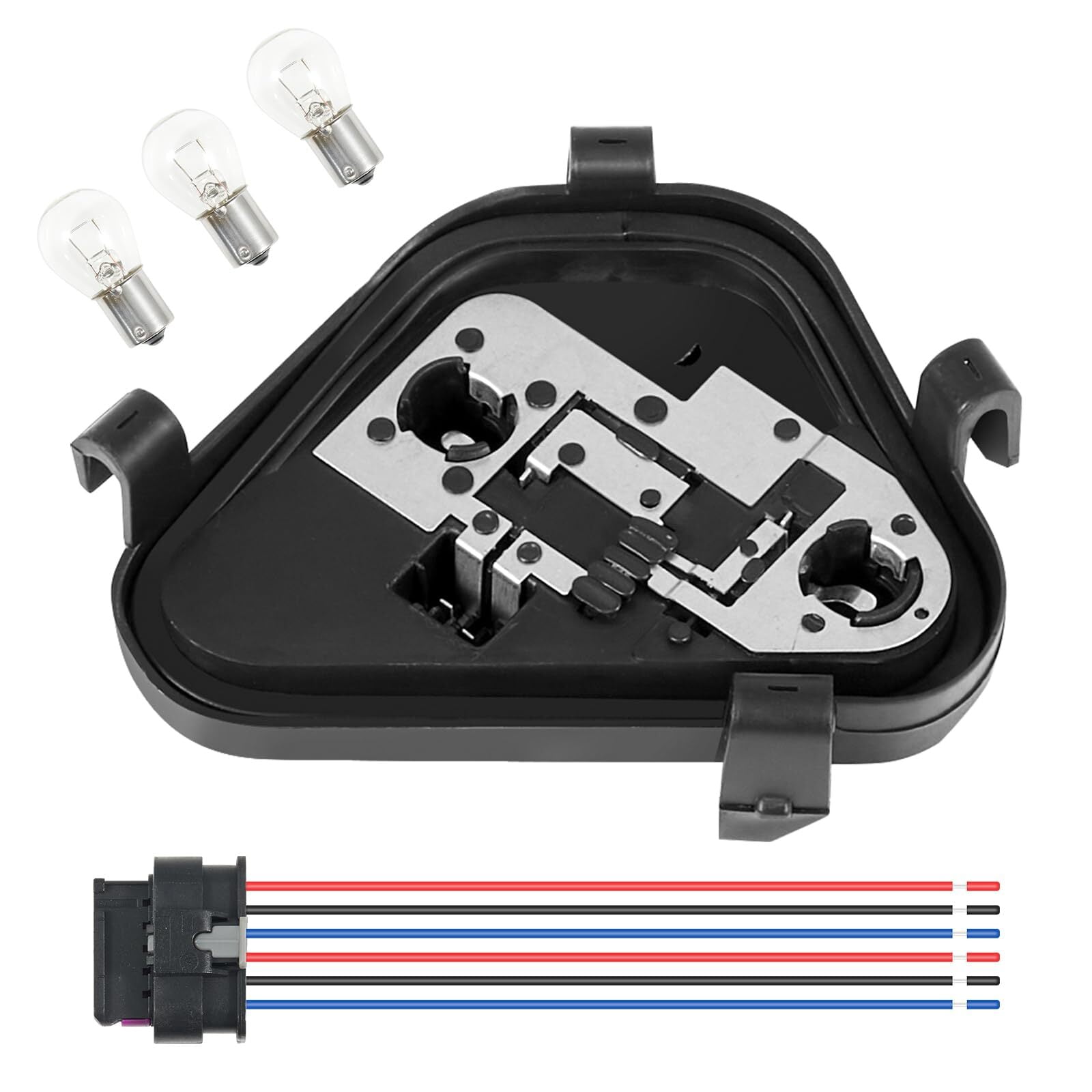 Right Driver Side Outer Tail Light Bulb Socket, Rear Left Side ...