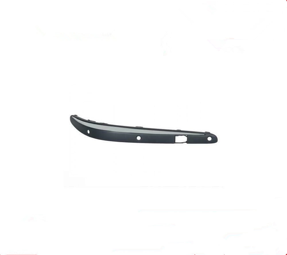 Right-Front Bumper Trim Molding with Chrome Strip, Mercedes-Benz W211 ...