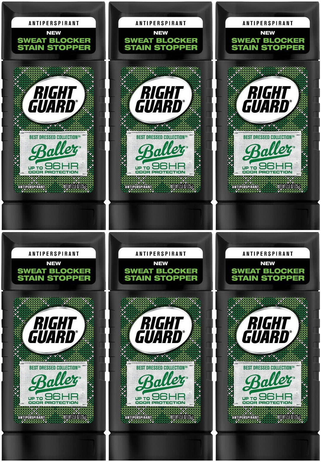 Right Guard Best Dressed Collection Baller Invisible Solid 96 HR ...