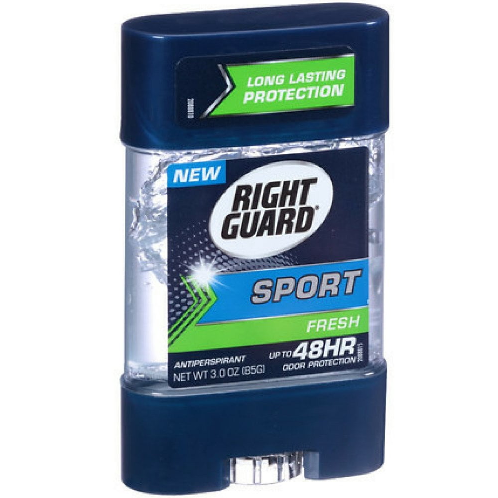Right Guard Sport 3D Odor Defense, Anti-Perspirant Deodorant Clear Gel ...