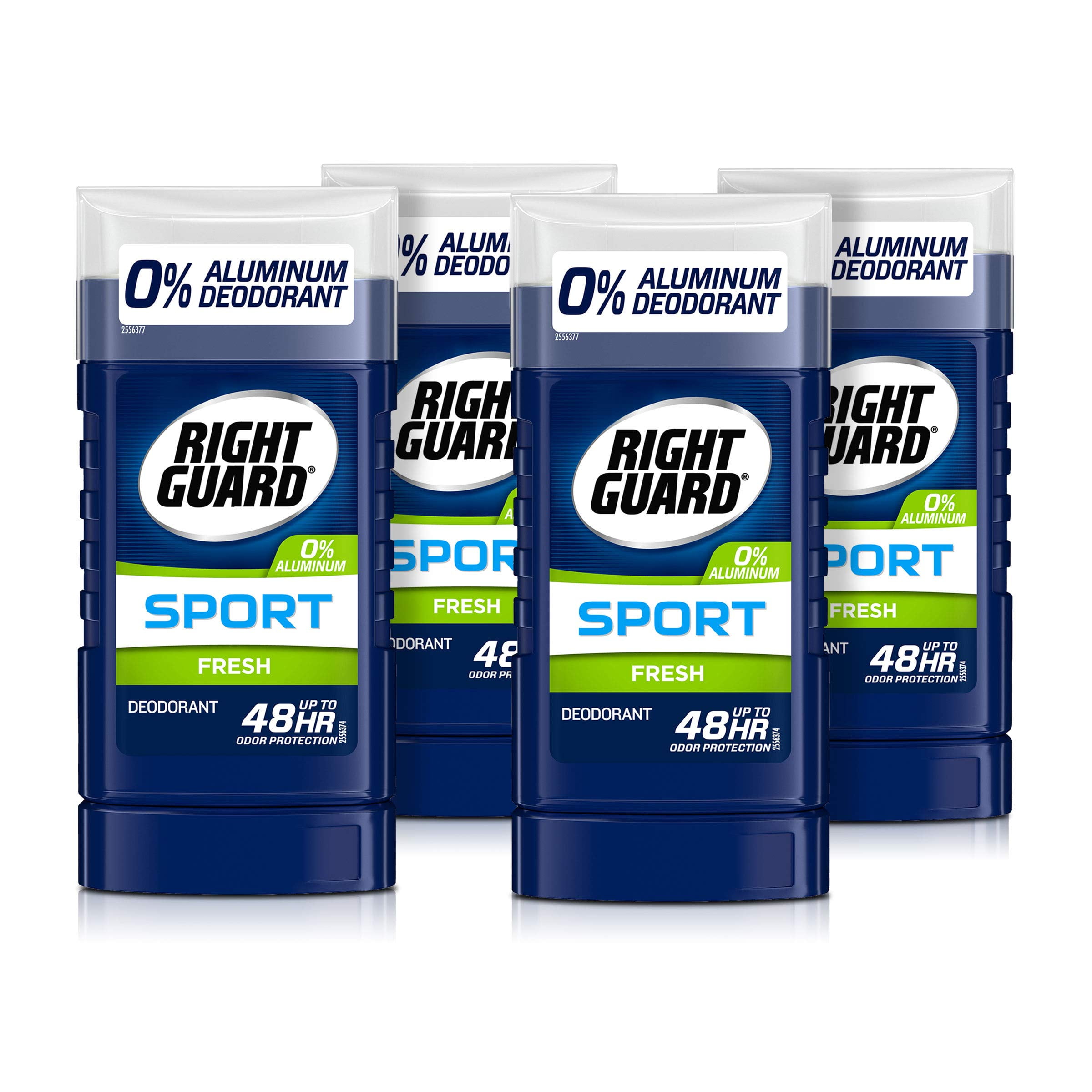 Right Guard Sport Aluminum-Free Deodorant Invisible Solid Stick, Fresh ...