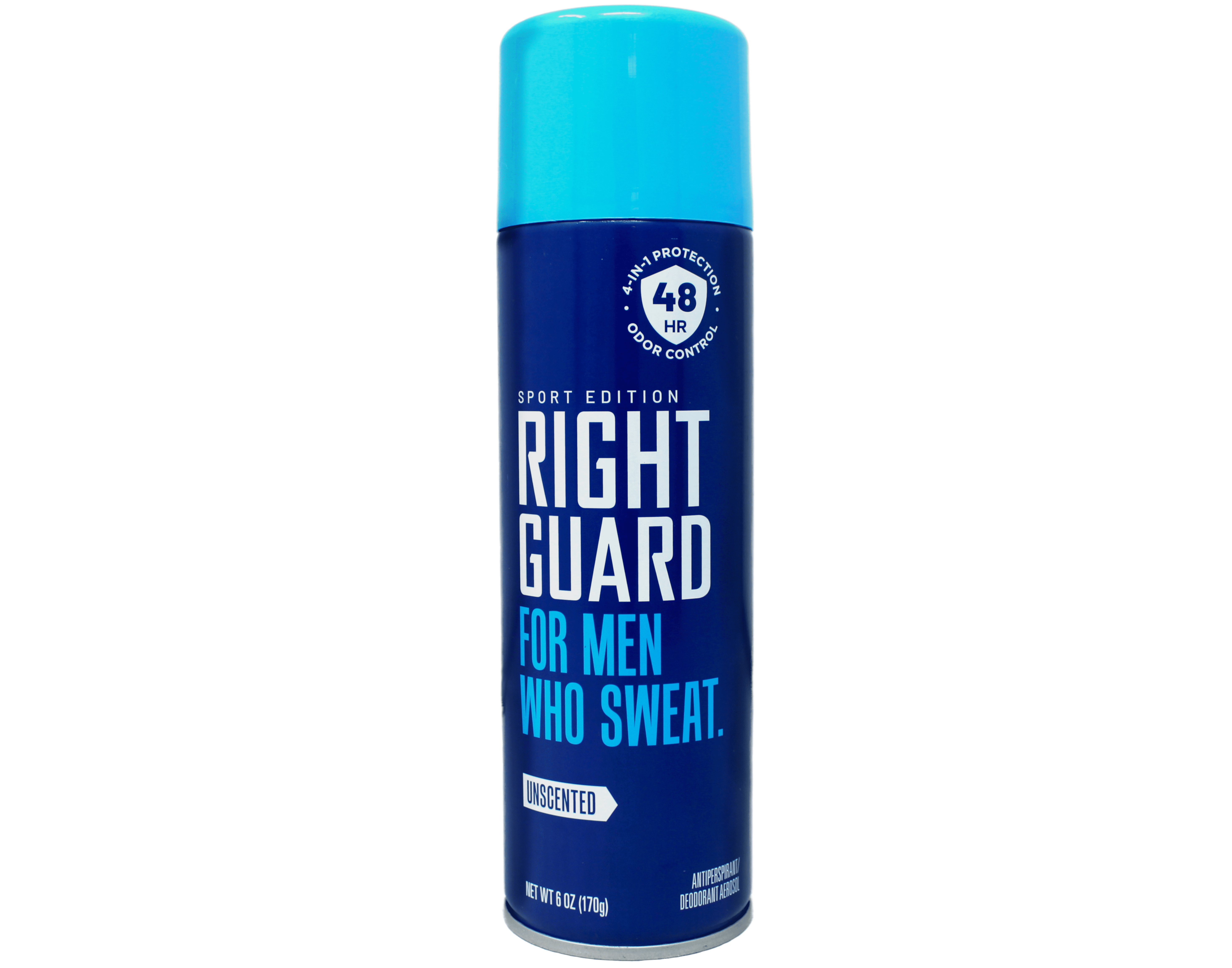 Right Guard Sport Antiperspirant Deodorant Aerosol Spray, Unscented, 6 ...