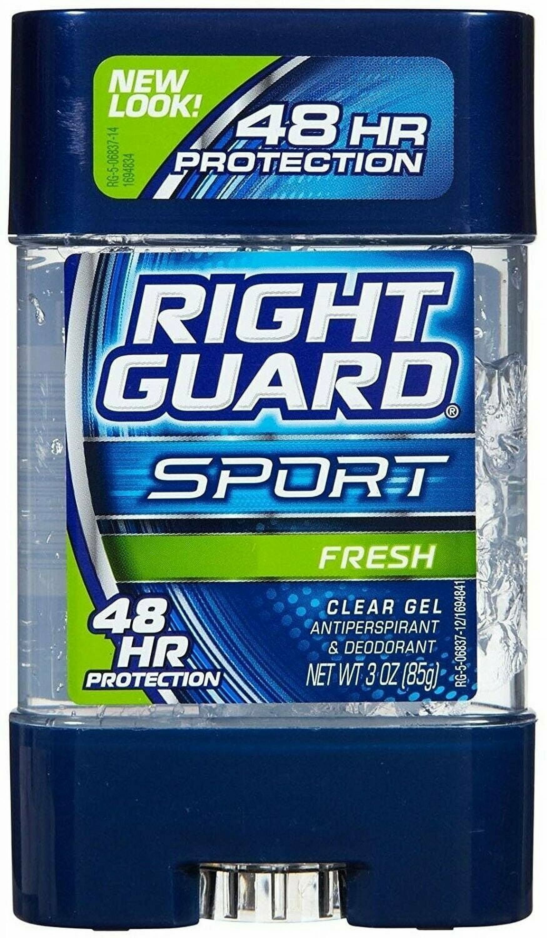 Refresh Clear Right Guard Sport Antiperspirant Deodorant Gel, 48 Hour ...