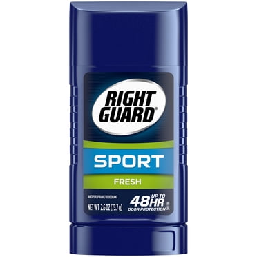 RIGHT GUARD Sport Deodorant & Antiperspirant, 48HR Fresh, 2.6 oz (Pack ...