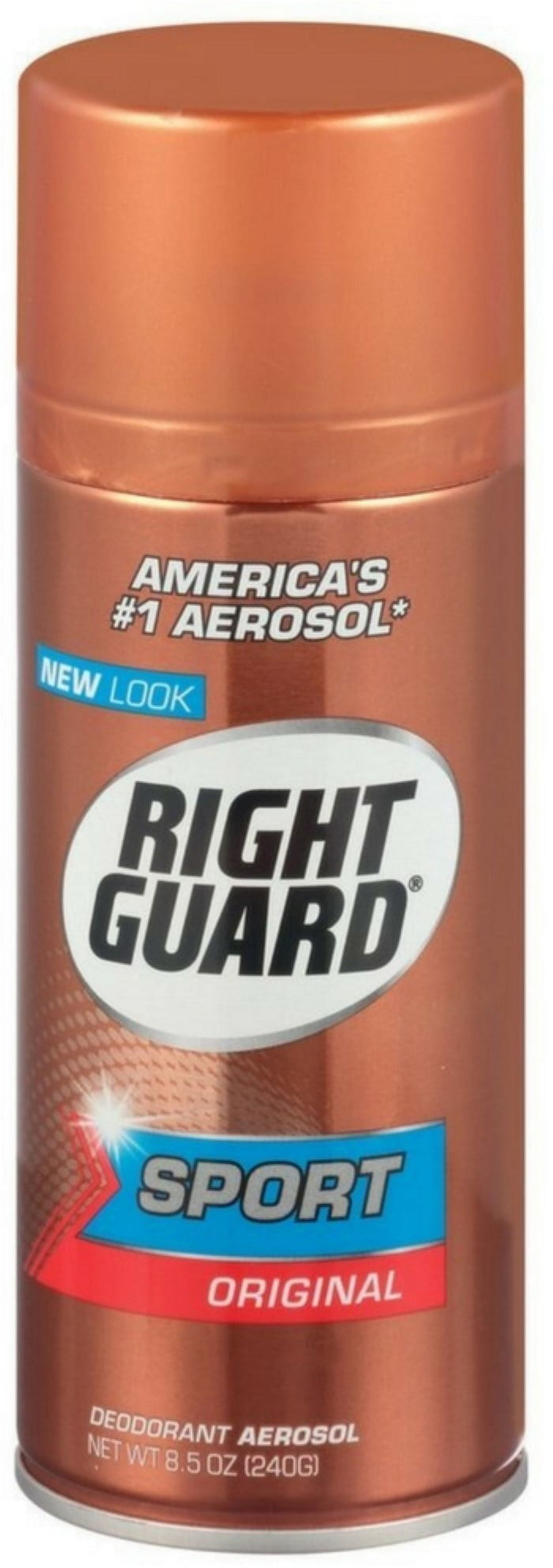 Right Guard Sport Deodorant, Aerosol, Original 8.5 oz - Walmart.com