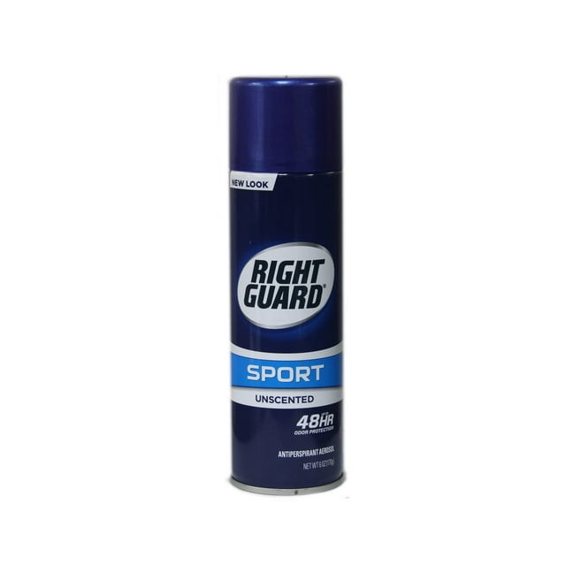 Right Guard Sport Unscented Aerosol Antiperspirant Spray 6 Oz (Pack Of ...