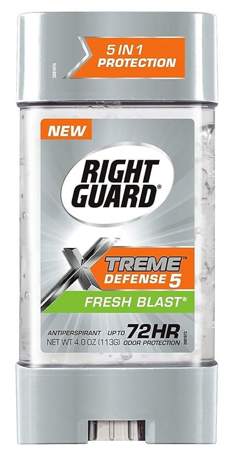 Right Guard Total Defense 5 Power Gel Antiperspirant And Deodorant ...