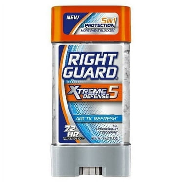 Right Guard Xtreme Defense 5 Anti-Perspirant Deodorant, Fresh Blast 2. ...