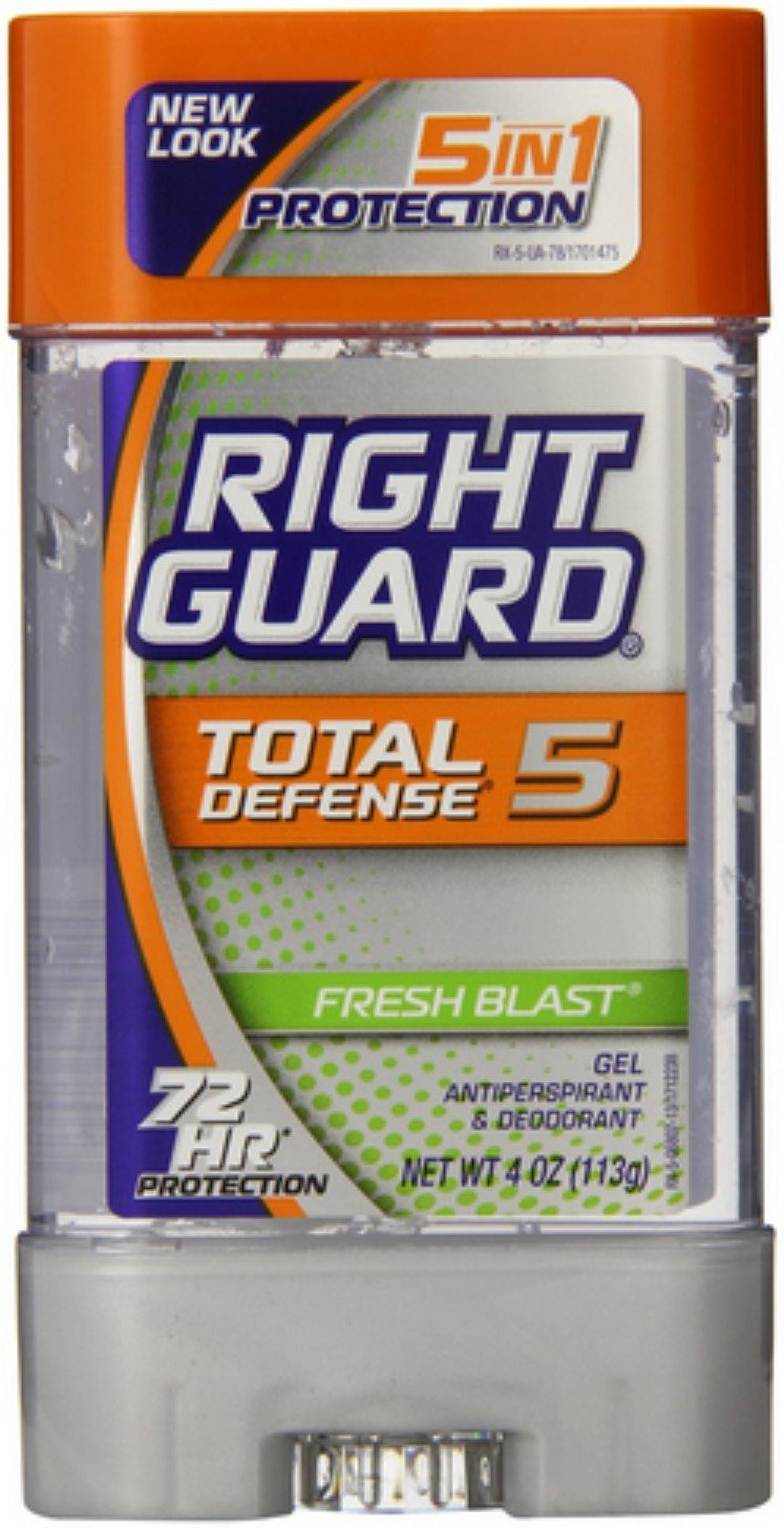 Right Guard Total Defense Anti-Perspirant Deodorant Power Gel Fresh ...