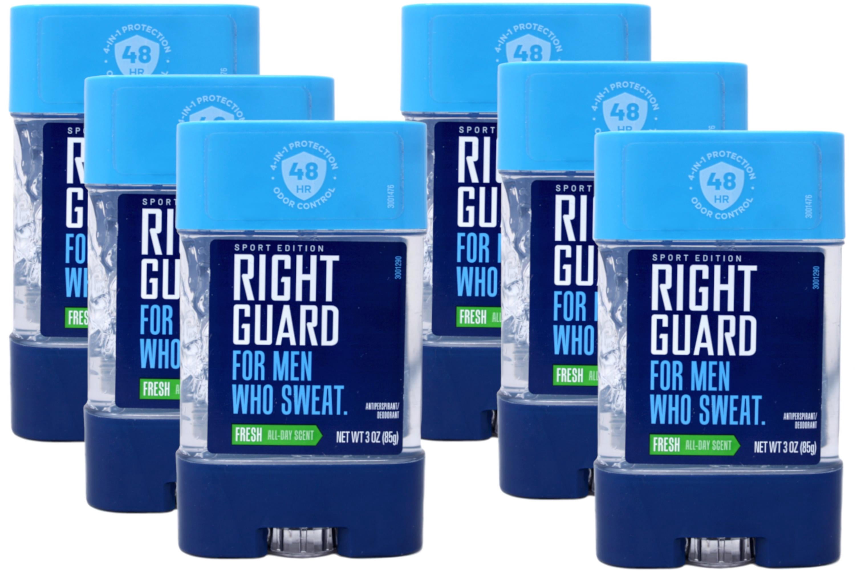 Right Guard, For Men Who Sweat, Odor Defense, Antiperspirant/Deodorant ...