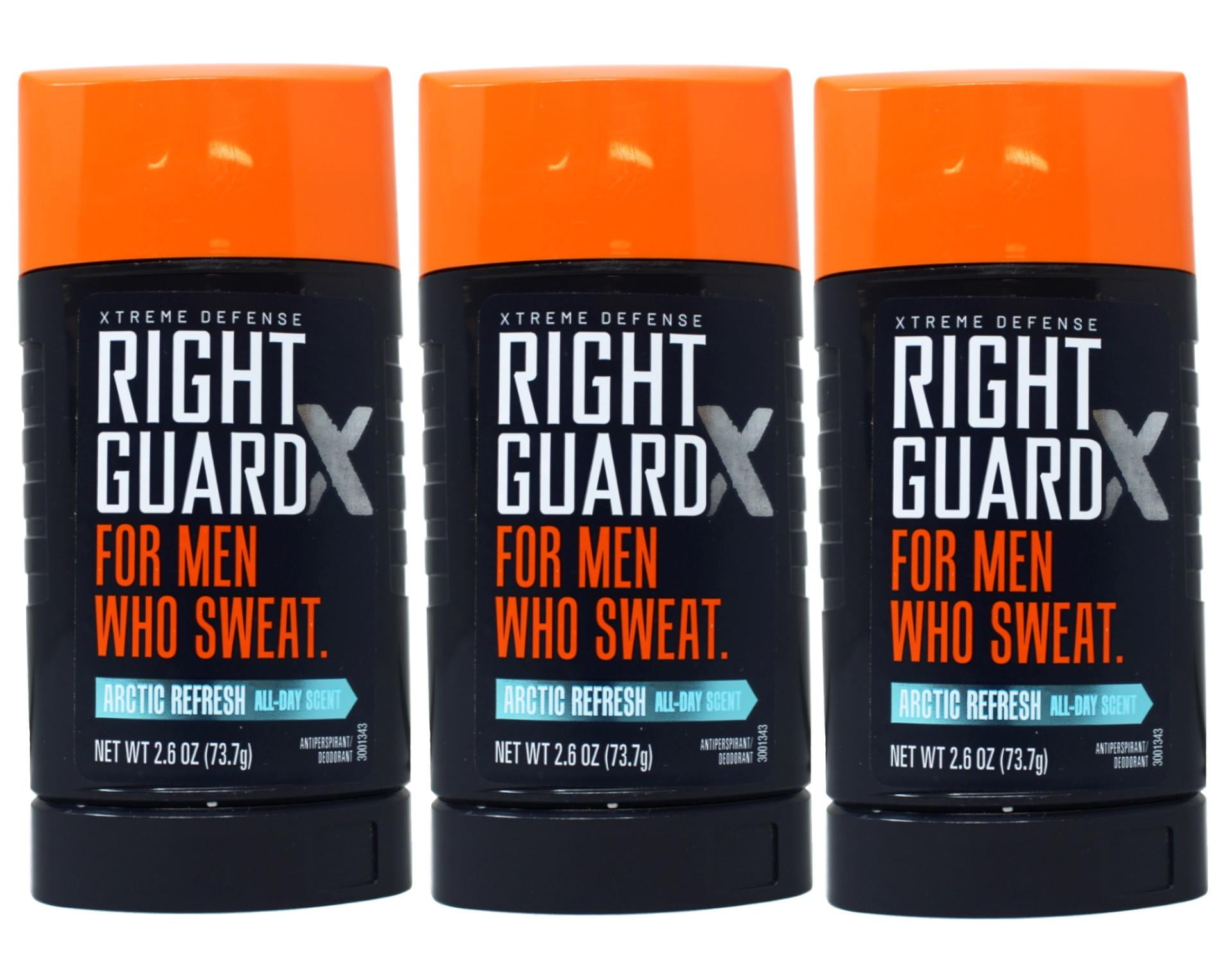 Right Guard Xtreme Defense 5 Arctic Refresh Antiperspirant 2.6 Oz (Pack ...
