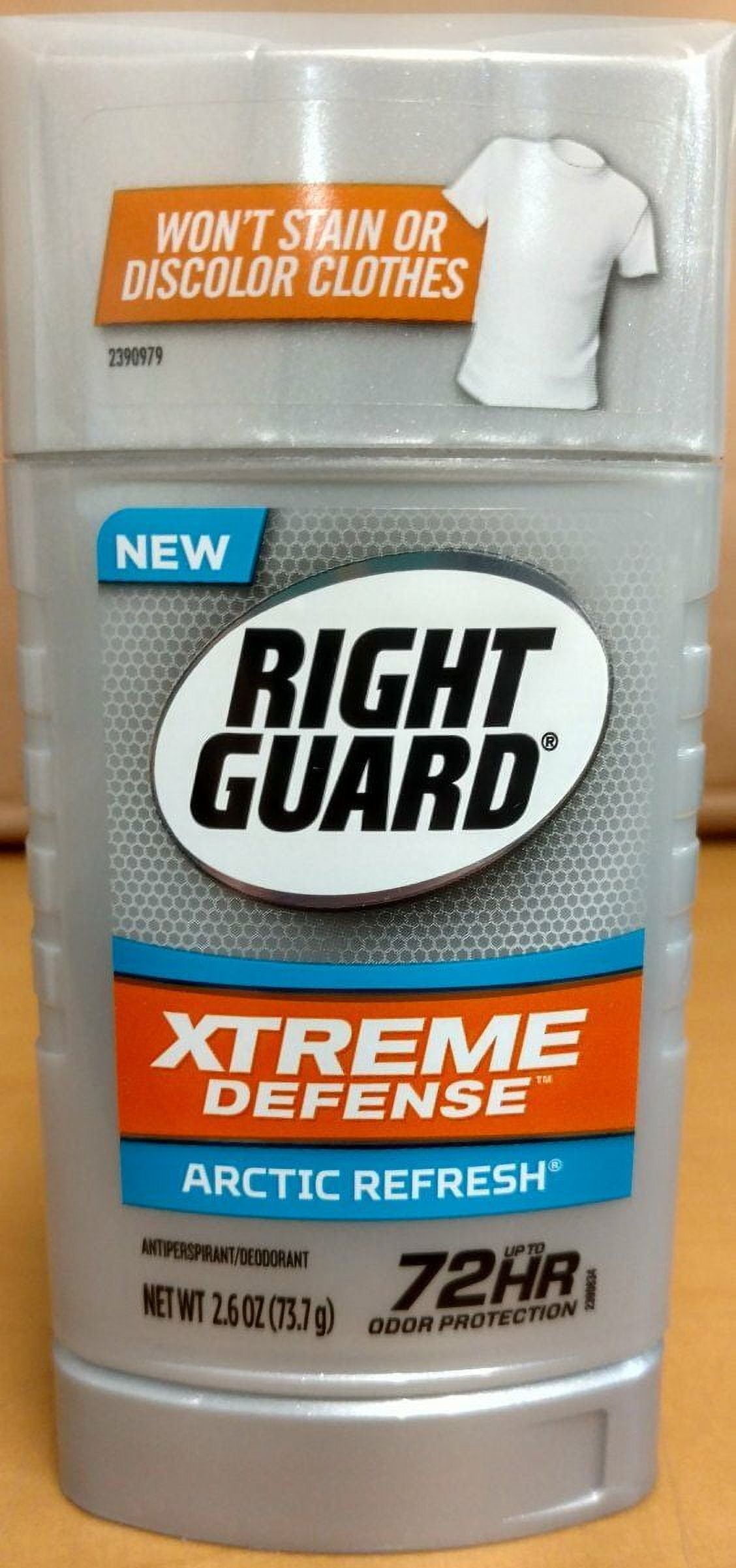 Right Guard Xtreme Defense 5 in 1 Protection Arctic Refresh Solid 2.6 ...