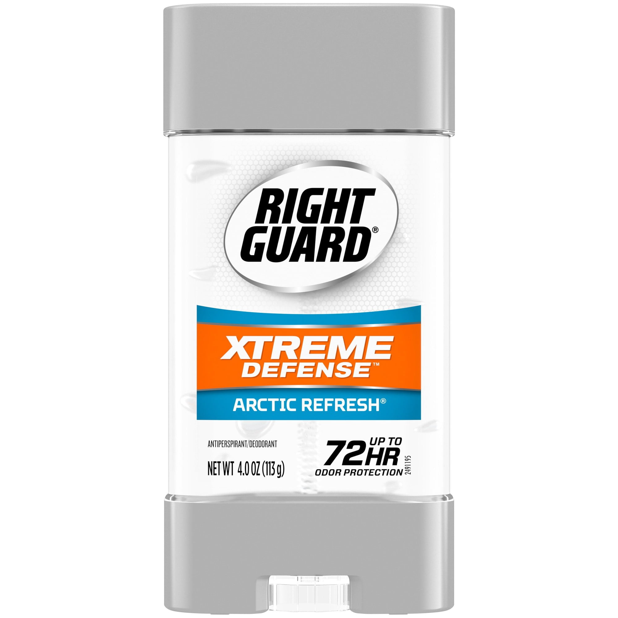 Right Guard Xtreme Defense Deodorant Gel Arctic Refresh 4 oz (Pack of 4 ...