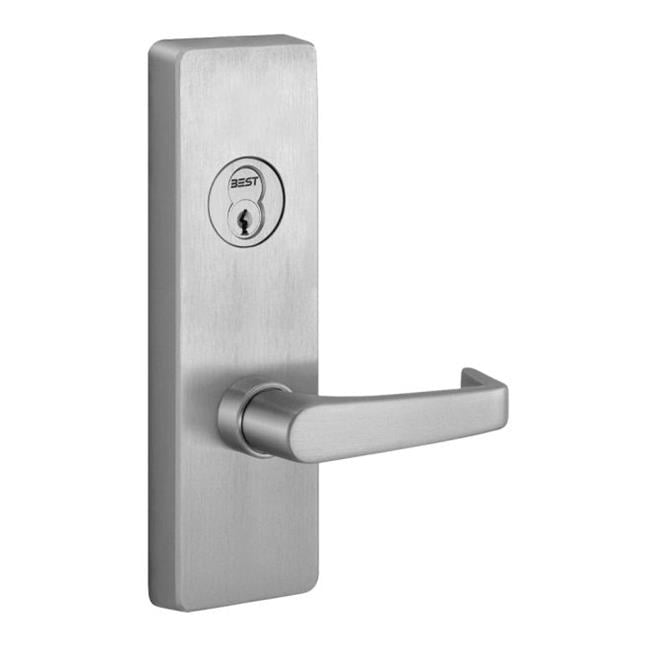 Right Hand Reverse Key Control A Lever Trim, Satin Stainless Steel ...
