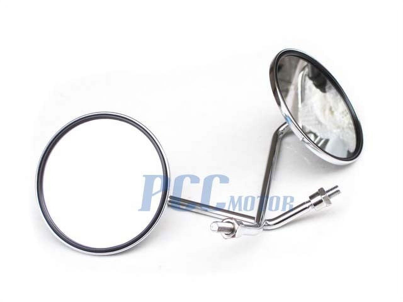 Right Hand Thread 10mm Mirrors FOR Moped Scooter Motorcycle MI02 ...
