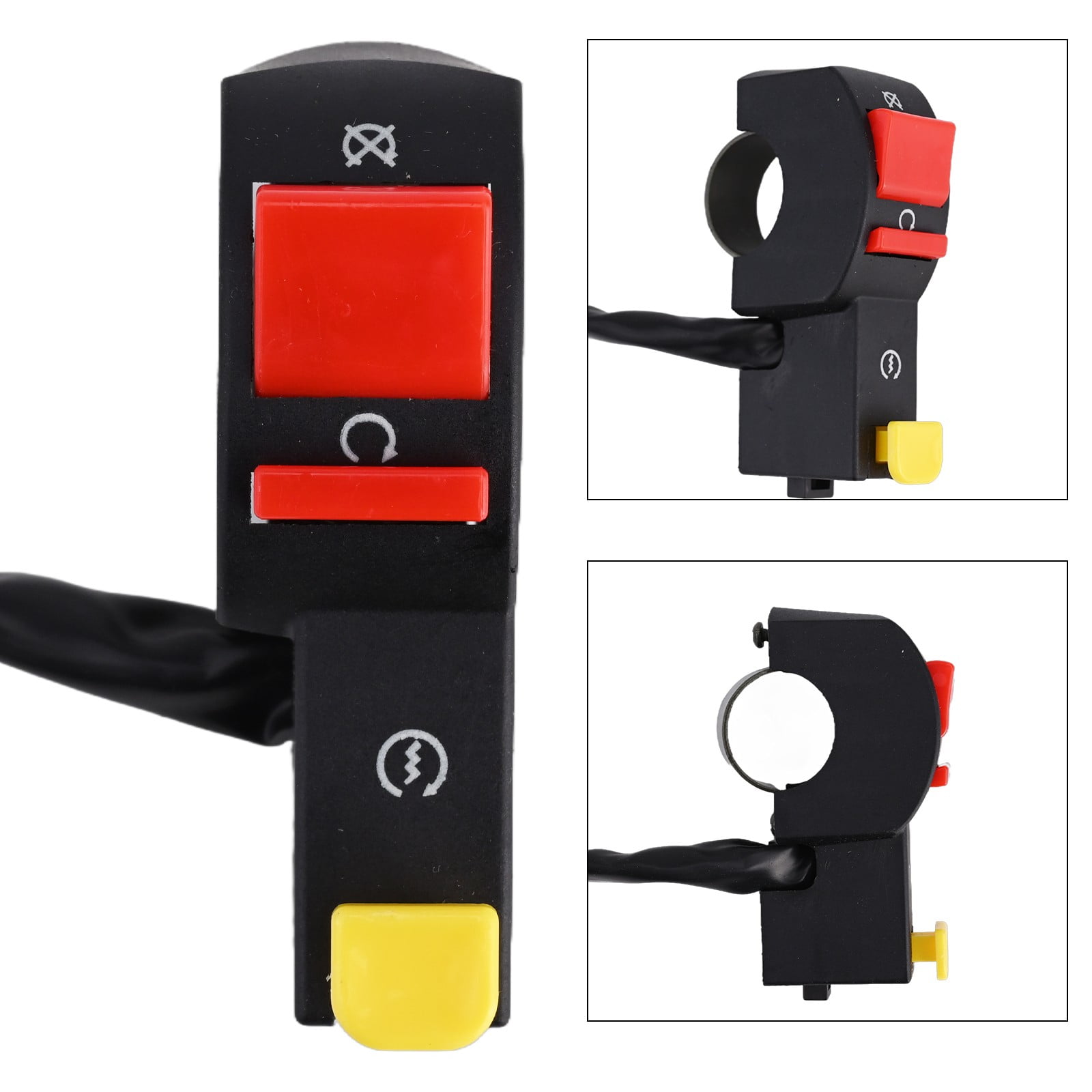 Right Handle Bar Kill Switch Electric Start Assembly Off-Road ...
