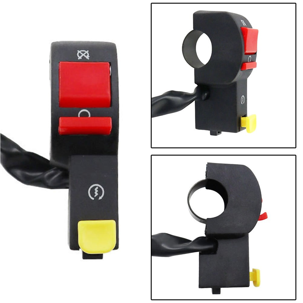 Right Handle Bar Kill Switch Electric Start Assembly Off-road ...