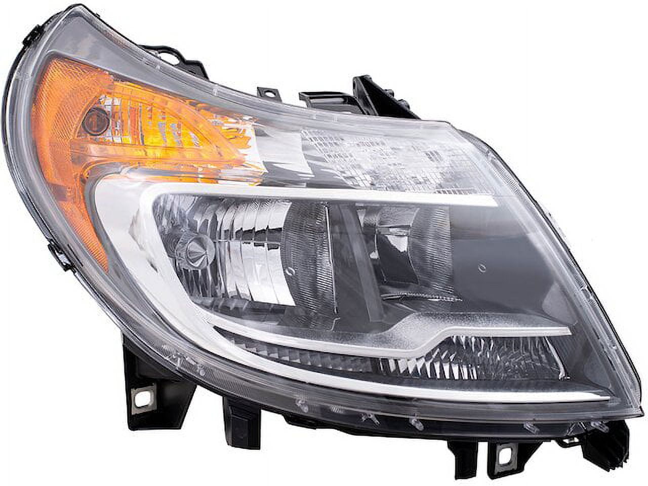 Right Headlight Assembly - Compatible with 2014 - 2020 Ram ProMaster ...