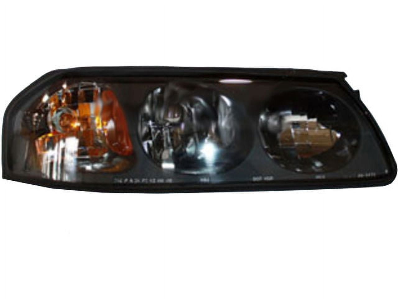 Right Headlight Assembly - Compatible with 2000 - 2004 Chevy Impala ...
