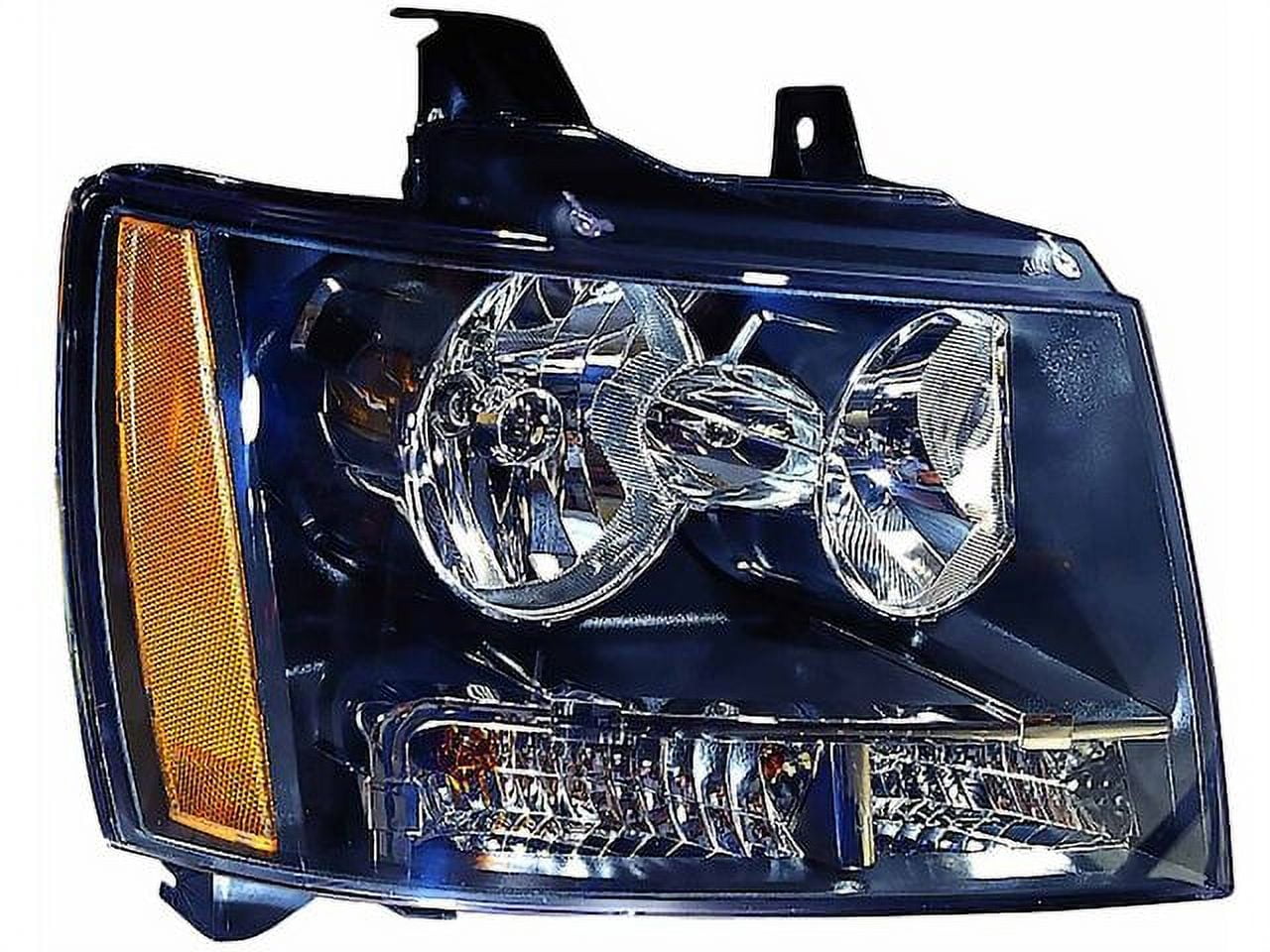 Right Headlight Assembly - Compatible with 2007 - 2014 Chevy Tahoe 2008 ...