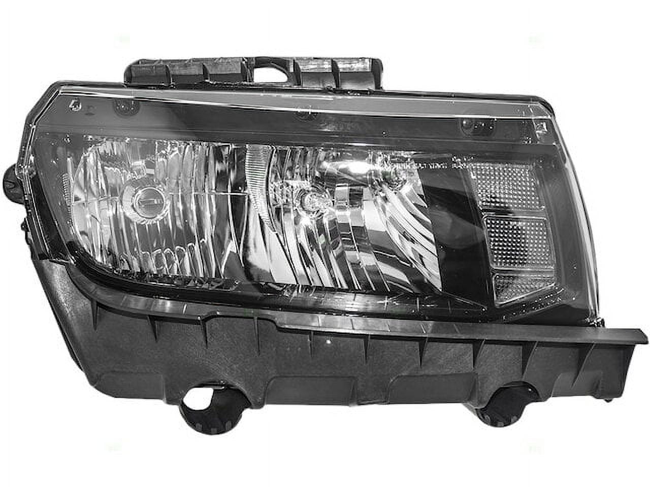 Right Headlight Assembly - Compatible with 2014 - 2015 Chevy Camaro ...
