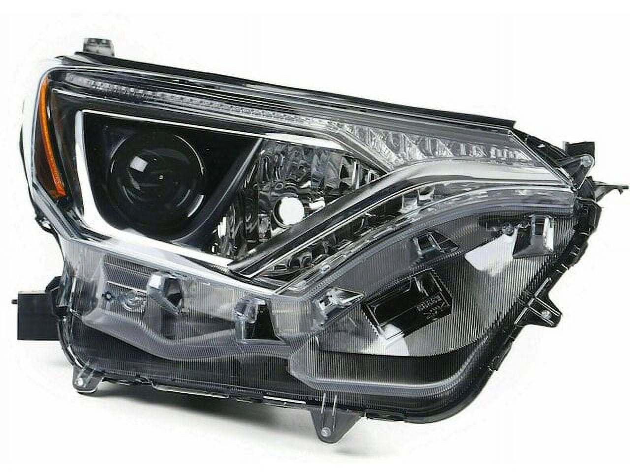 Right Headlight Assembly - Compatible with 2016 - 2018 Toyota RAV4 ...