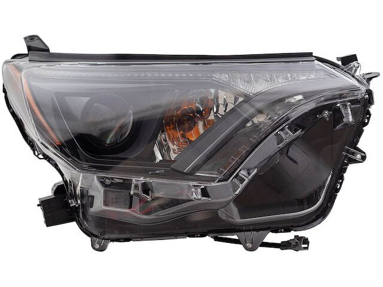 Right Headlight Assembly - Compatible with 2016 - 2018 Toyota RAV4 ...