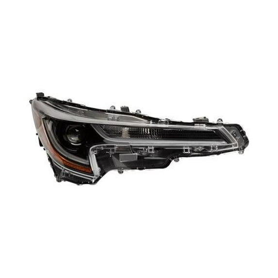 Right Headlight Assembly Fits 2020-2022 Toyota Corolla - Walmart.com