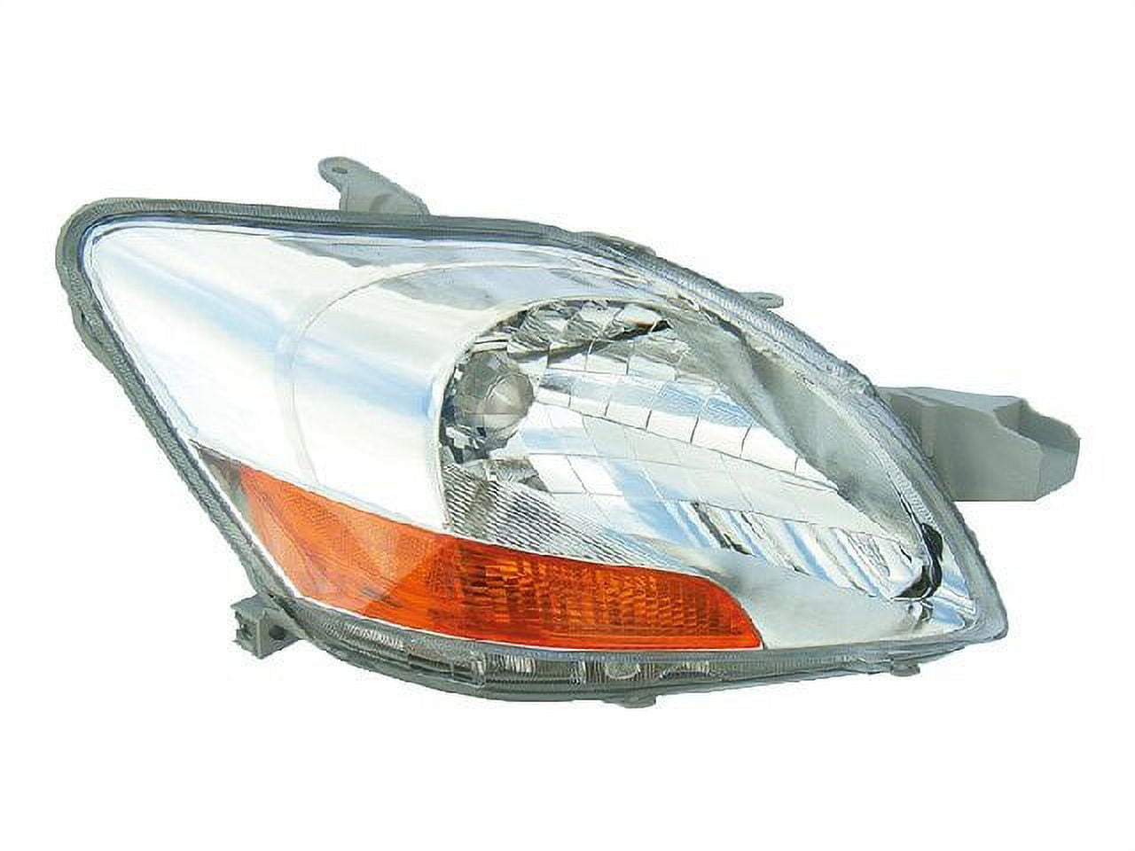 Right Headlight Lens Housing - Compatible with 2007 - 2011 Toyota Yaris ...