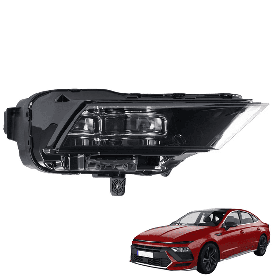 Right LED Headlight Assembly for 2024-2025 Hyundai Sonata SEL/N Line ...